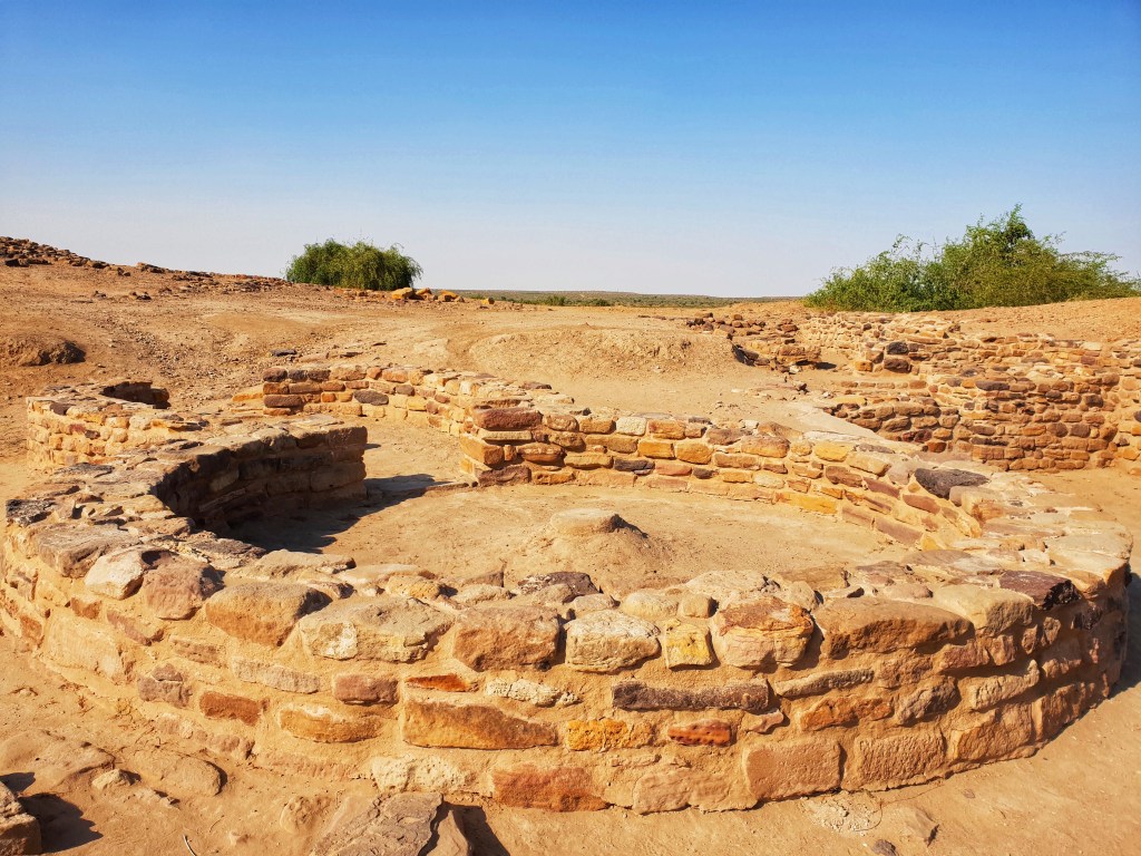 Ruins of a Harappan City & Indus Valley Civilisation at Dholavira ...